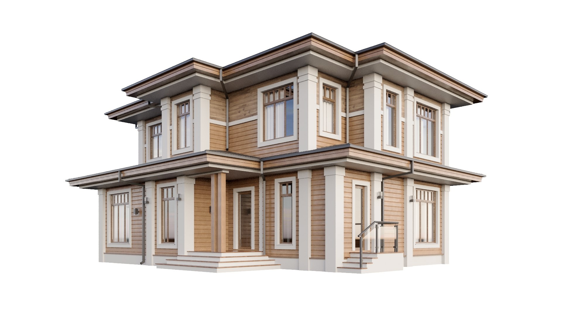 Cottage House 7 3D - TurboSquid 2053166