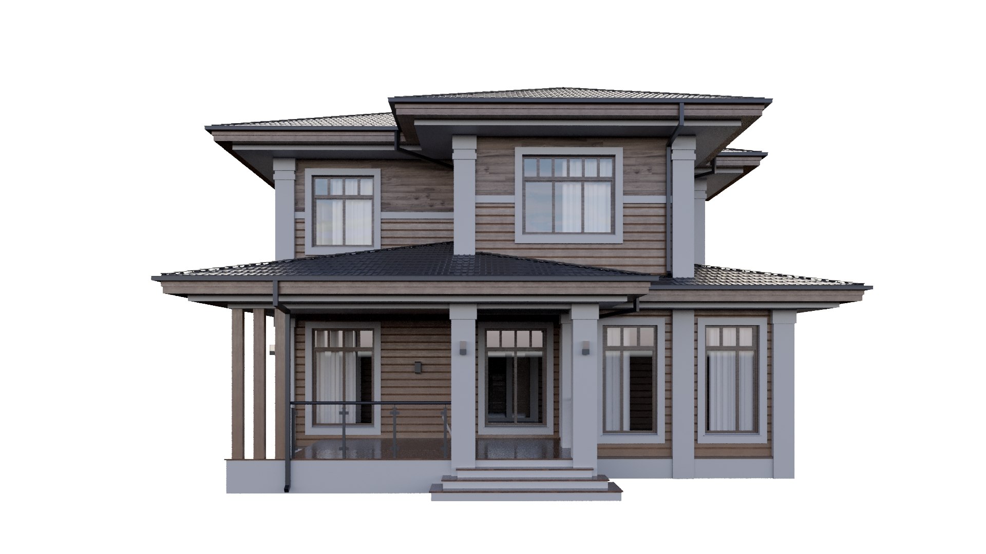 Cottage House 7 3D - TurboSquid 2053166