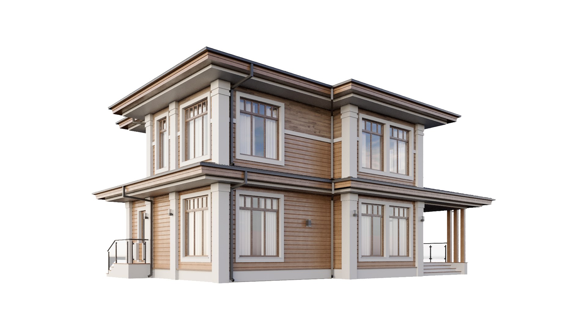 Cottage House 7 3D - TurboSquid 2053166