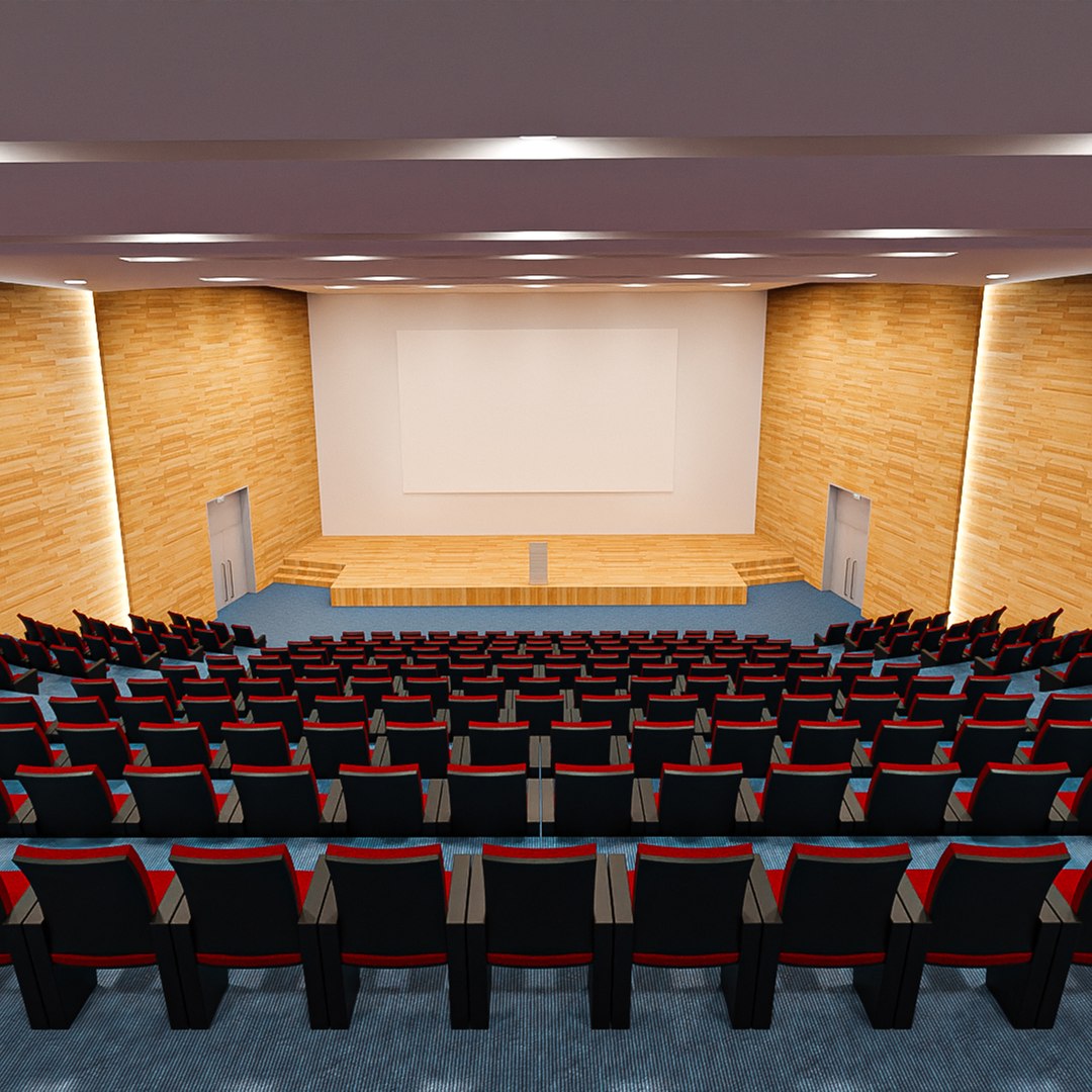 3D Auditorium 4 - TurboSquid 2085894