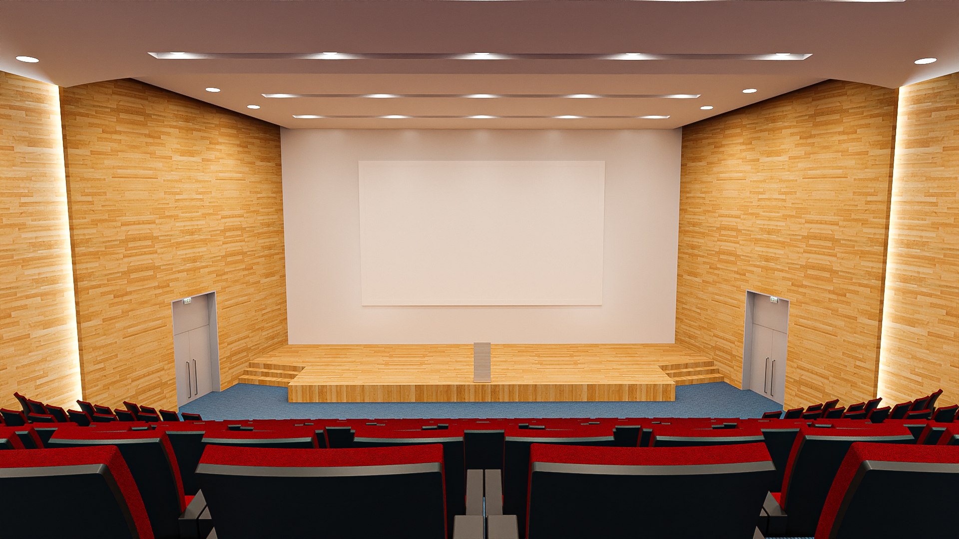 3D Auditorium 4 - TurboSquid 2085894
