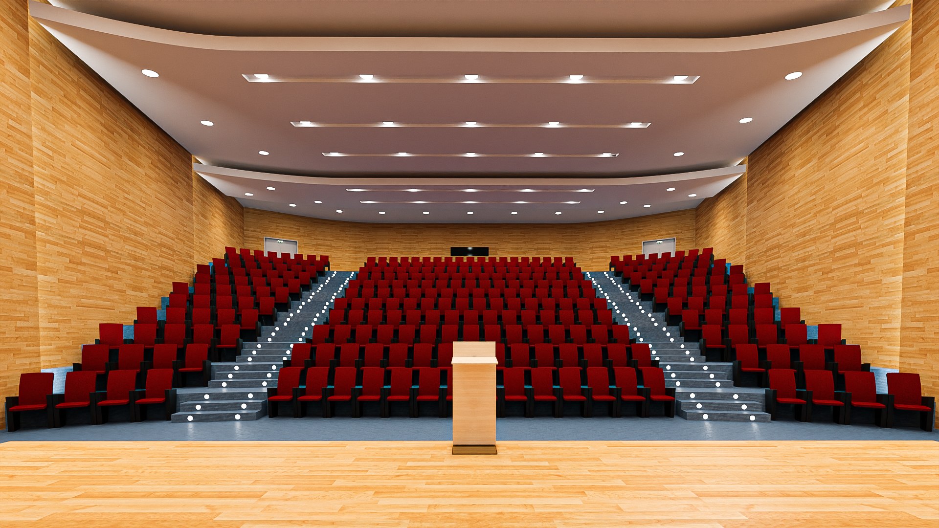 3D Auditorium 4 - TurboSquid 2085894