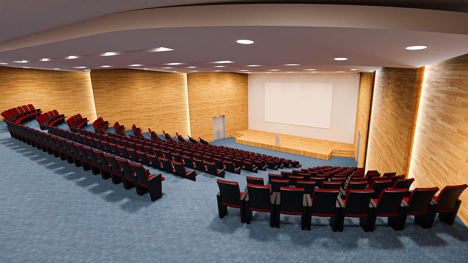 3D Auditorium 4 - TurboSquid 2085894