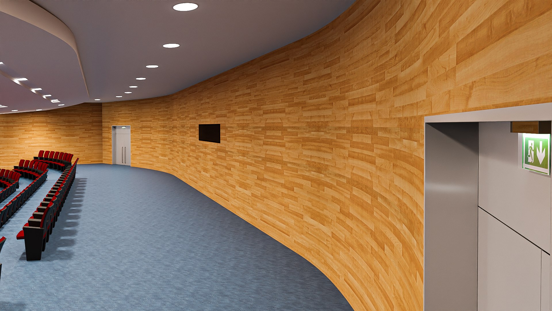 3D Auditorium 4 - TurboSquid 2085894