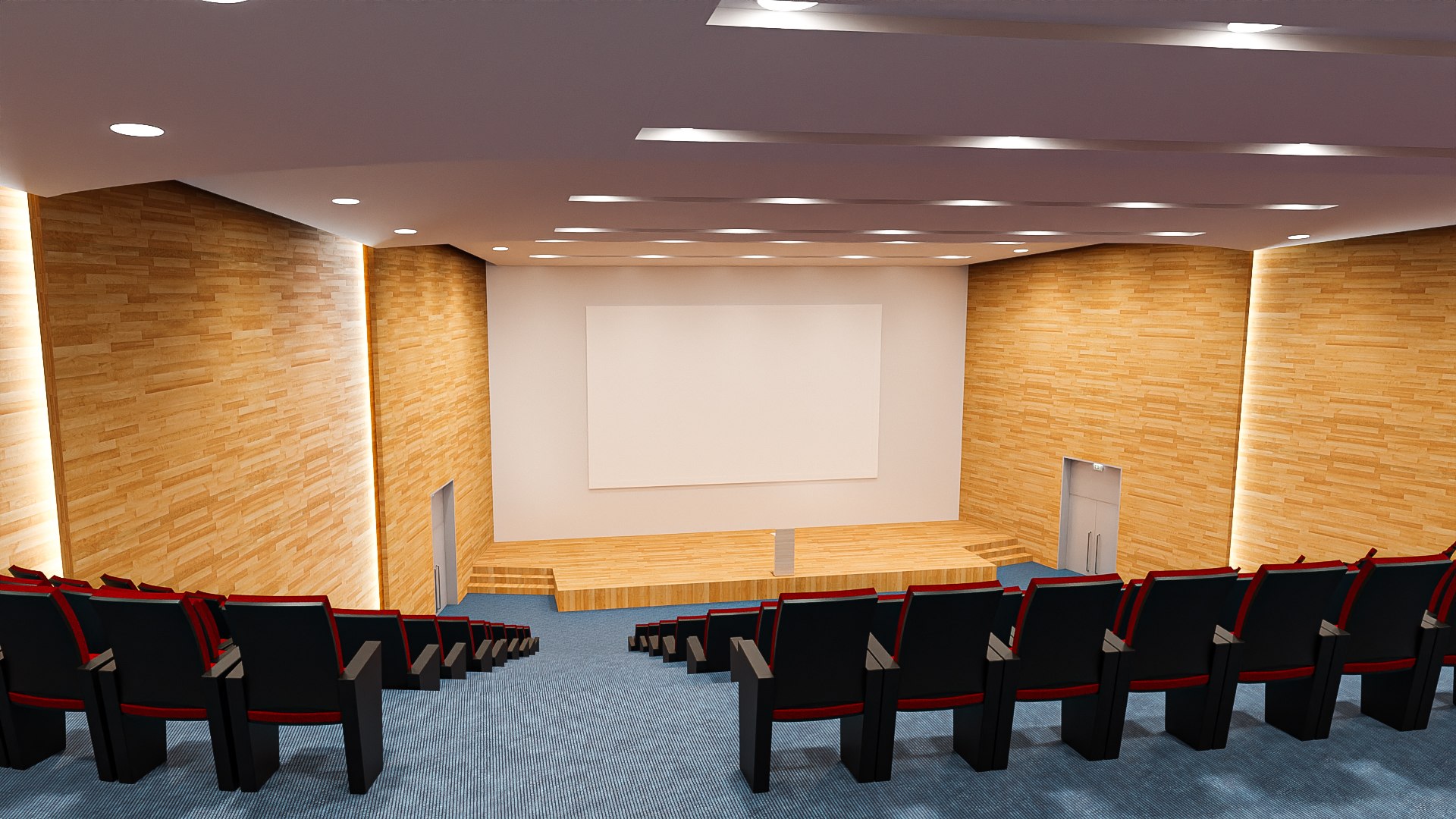 3D Auditorium 4 - TurboSquid 2085894