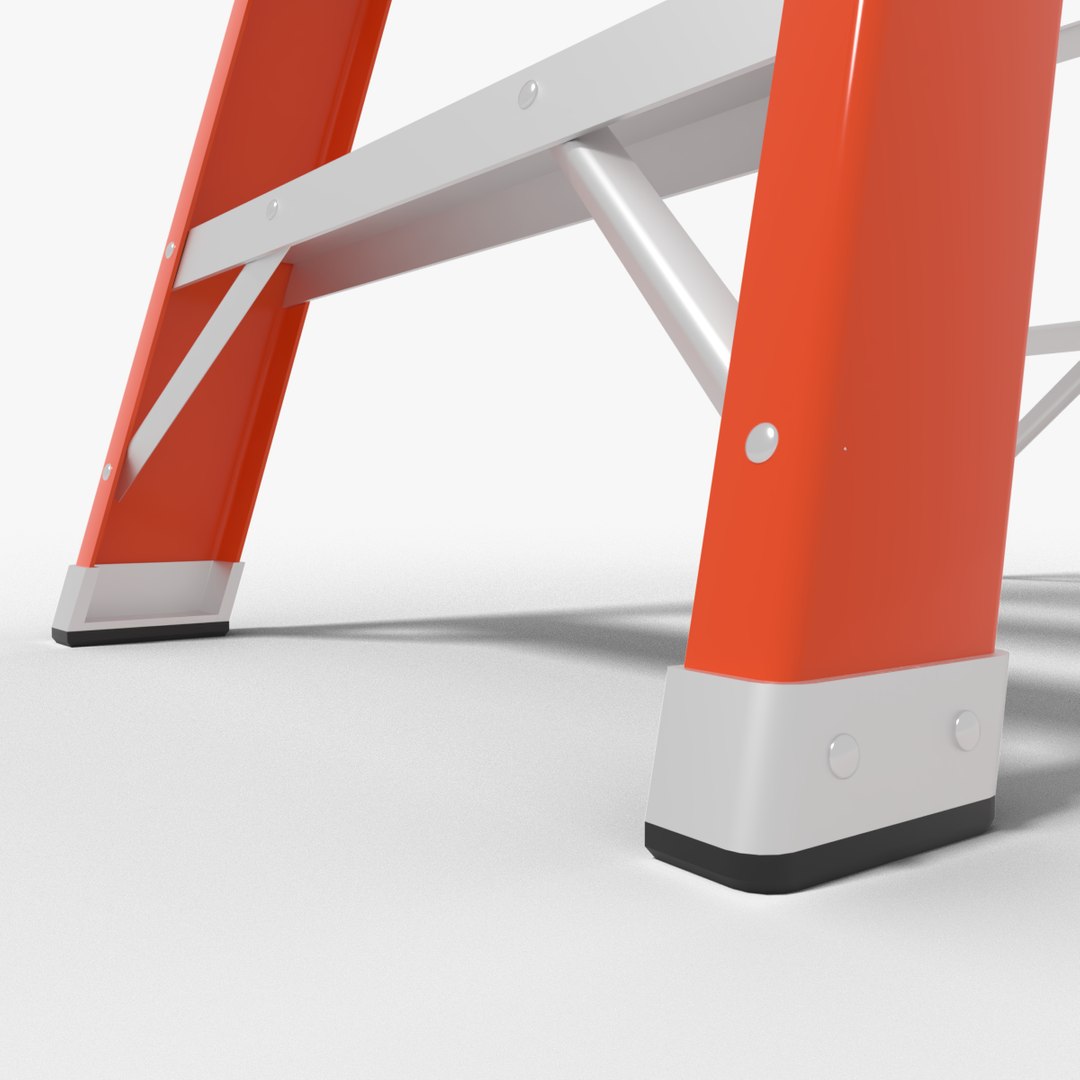 3D Step Ladder Model - TurboSquid 1342868