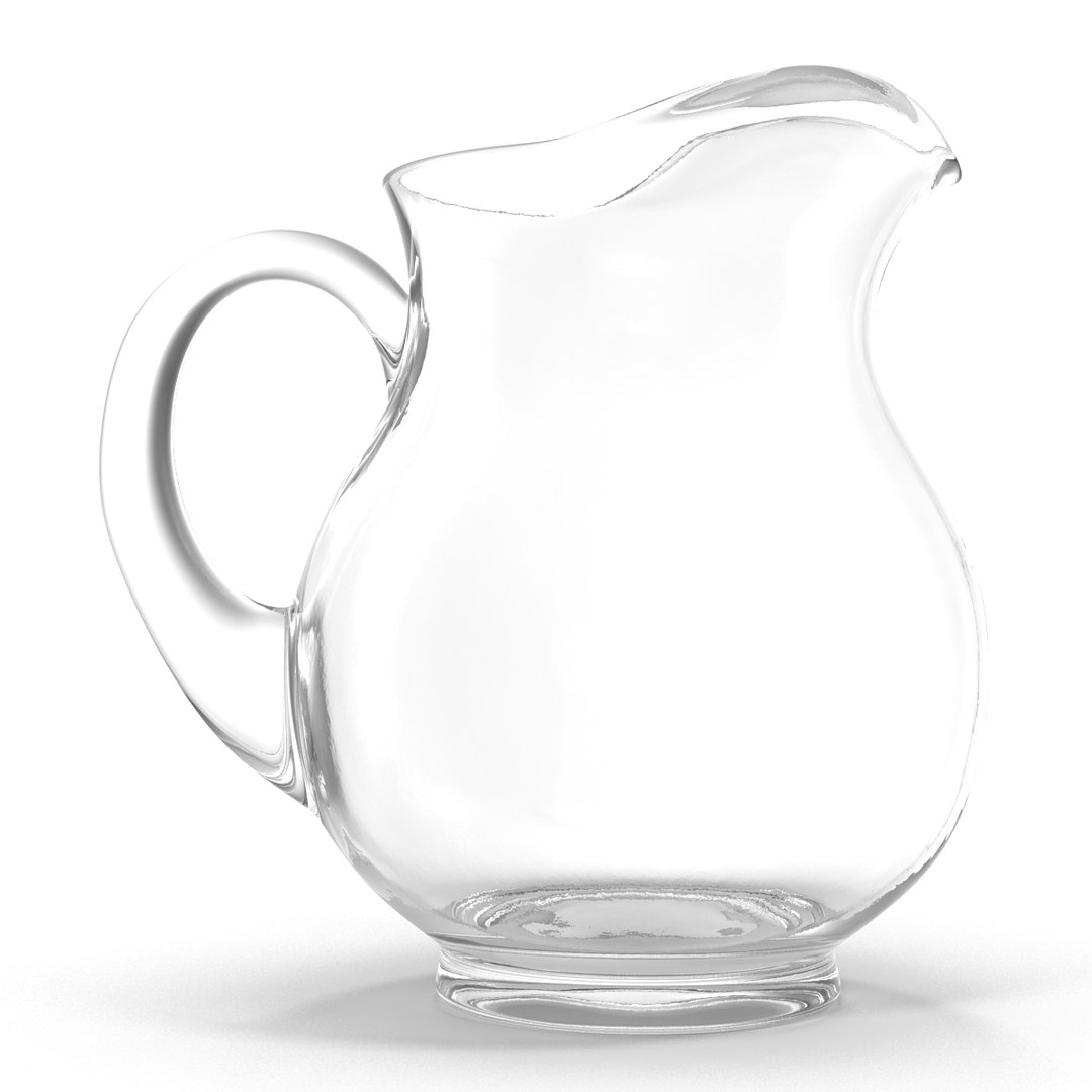 3d Model Of Pitcher Cleaning