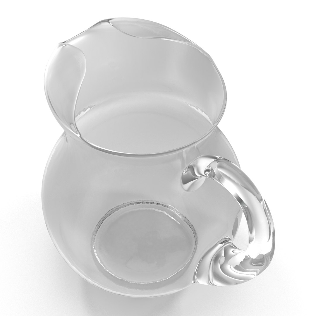 3d Model Of Pitcher Cleaning