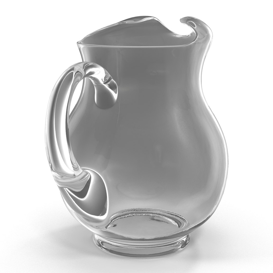 3d Model Of Pitcher Cleaning
