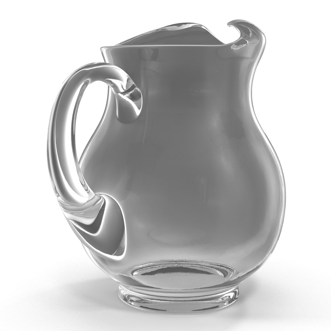 3d Model Of Pitcher Cleaning