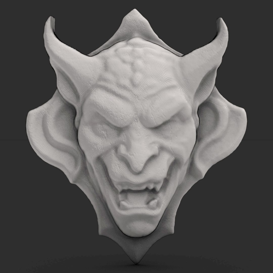 Gargoyle Head 4 3D Model - TurboSquid 2382068