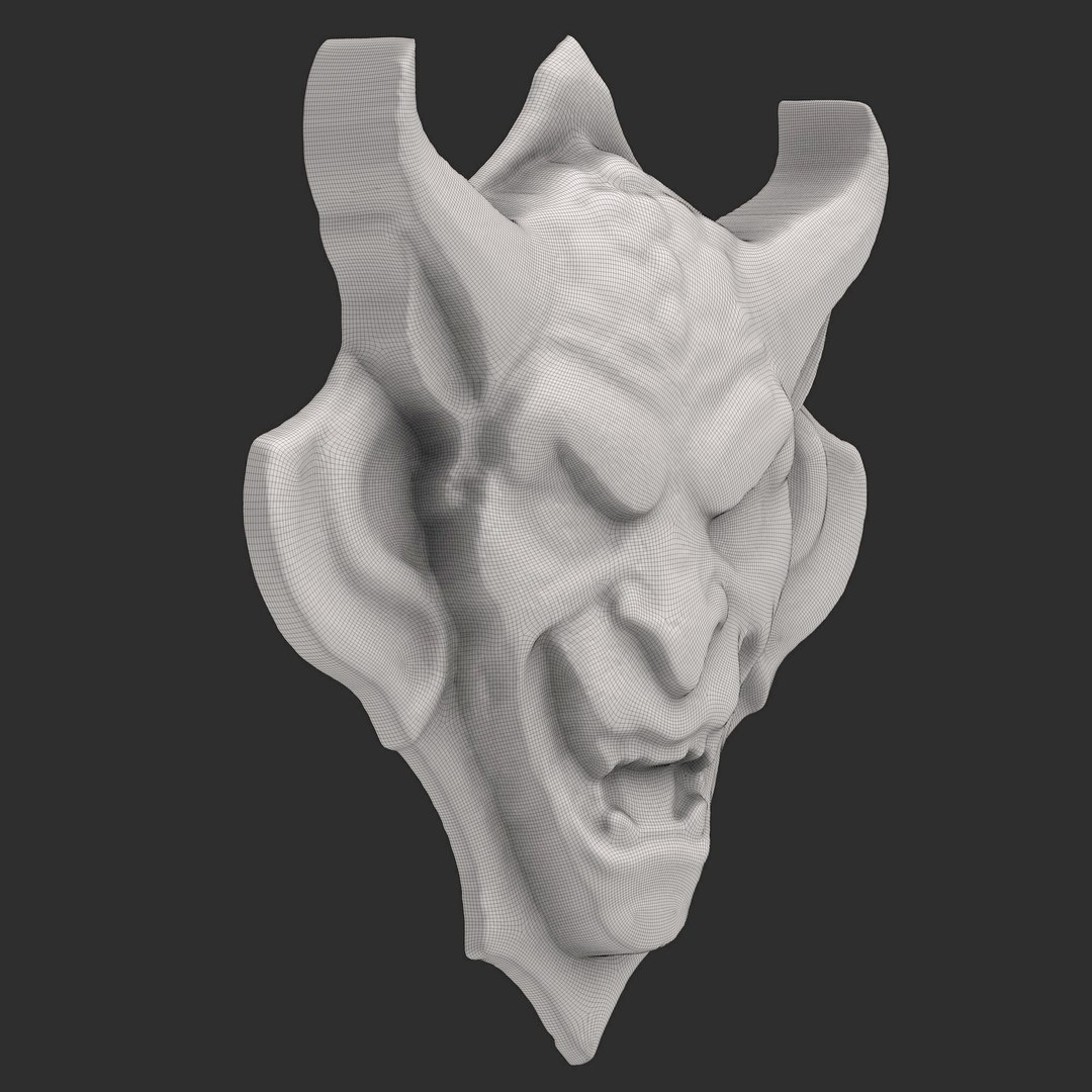Gargoyle Head 4 3D Model - TurboSquid 2382068