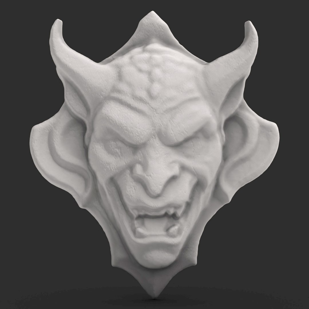 Gargoyle Head 4 3D Model - TurboSquid 2382068