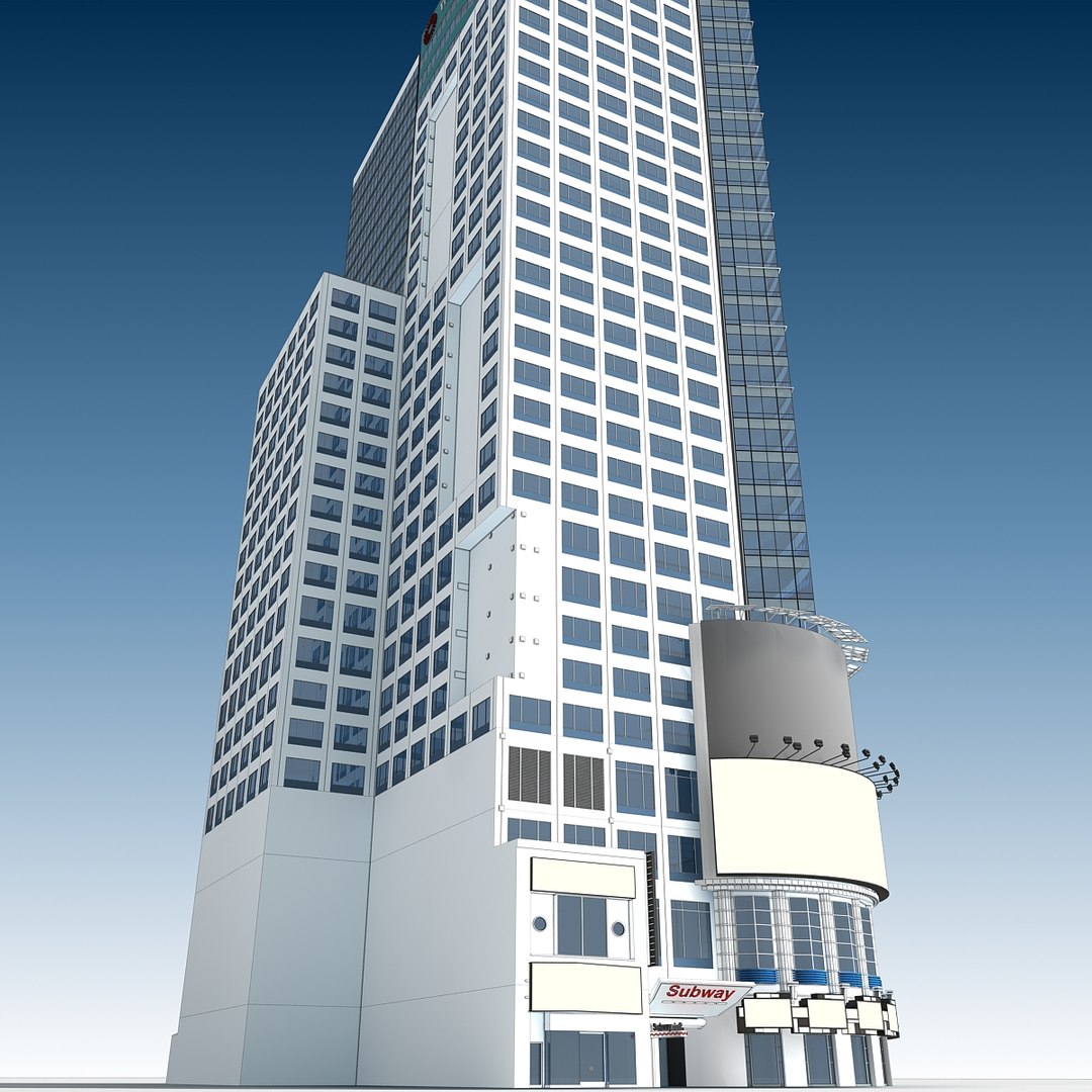 3D 3 Square Model - TurboSquid 1440936