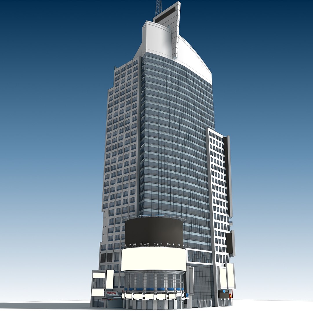 3D 3 Square Model - TurboSquid 1440936