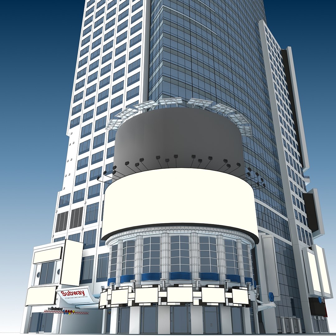 3D 3 Square Model - TurboSquid 1440936