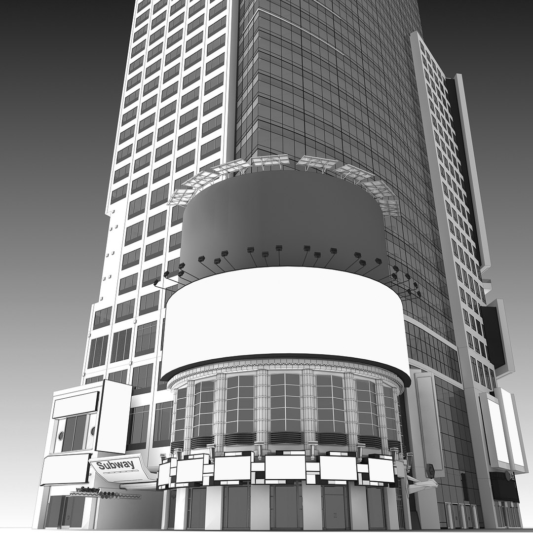 3D 3 Square Model - TurboSquid 1440936