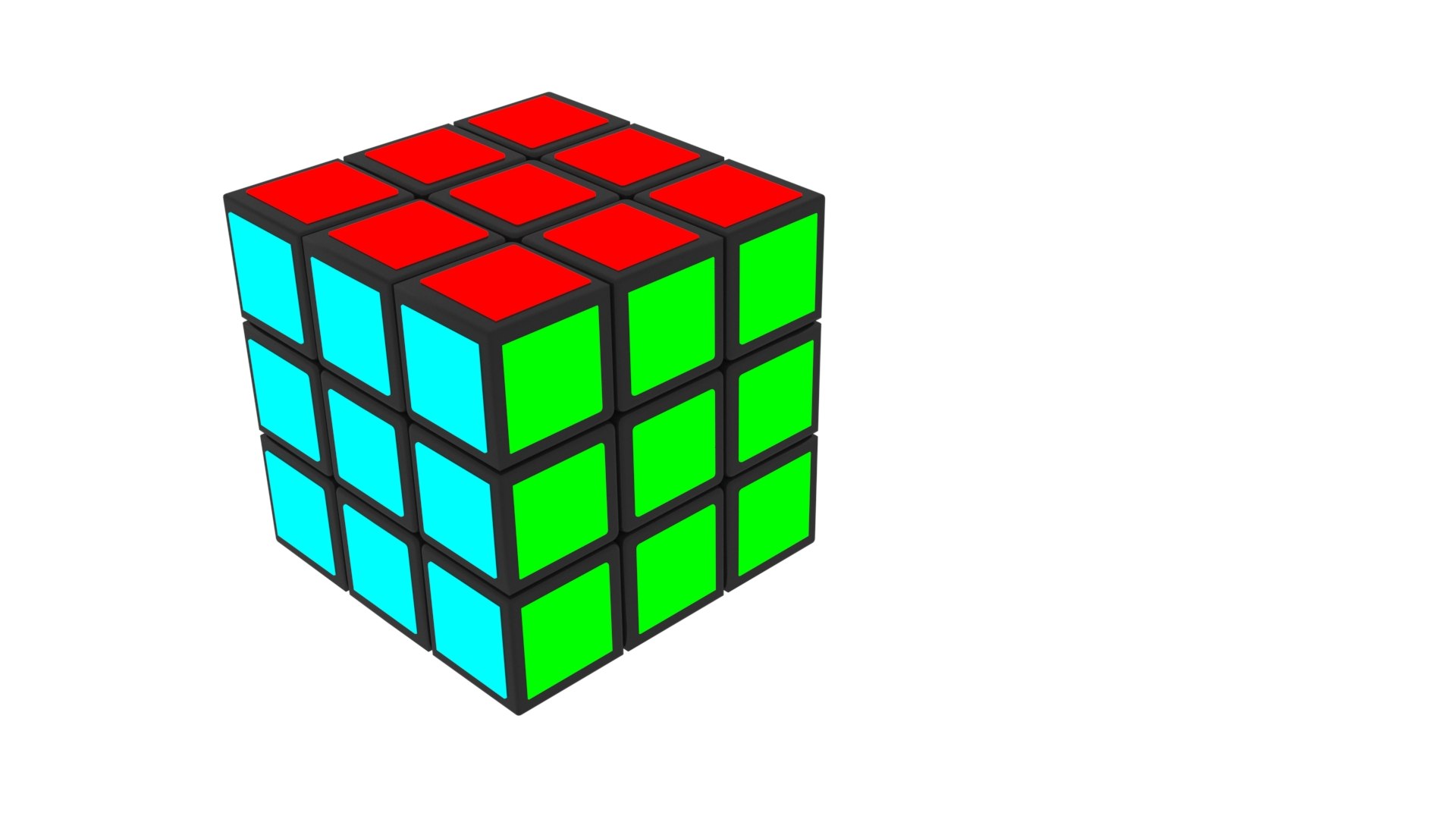3D Led Rubik S Cube Model - TurboSquid 1705489