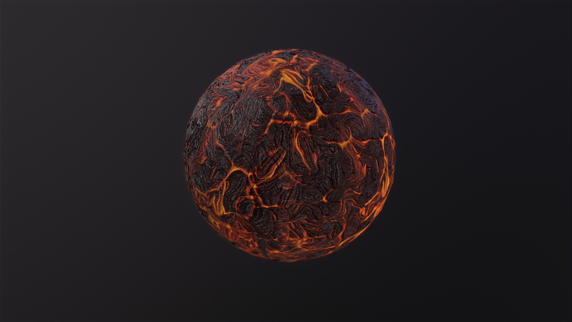 3D Lava Planet - TurboSquid 2120519
