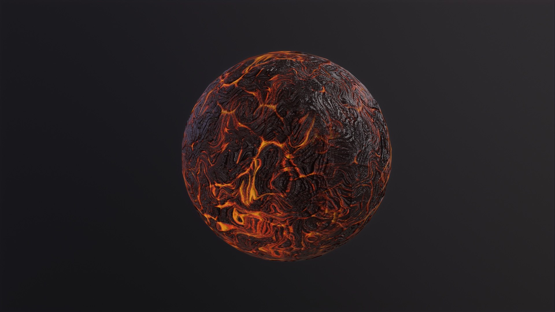 3D Lava Planet - TurboSquid 2120519