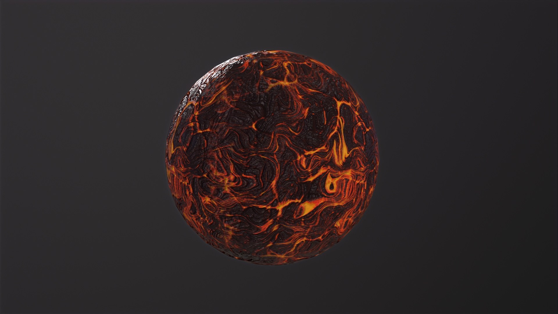 3D Lava Planet - TurboSquid 2120519