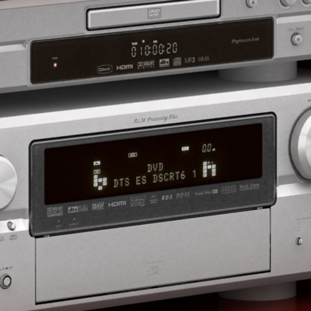 3d C4d Home Entertainment Set