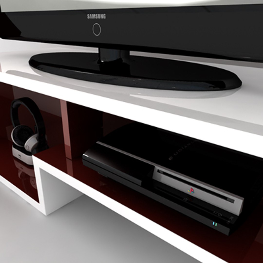3d C4d Home Entertainment Set