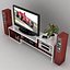 3d C4d Home Entertainment Set