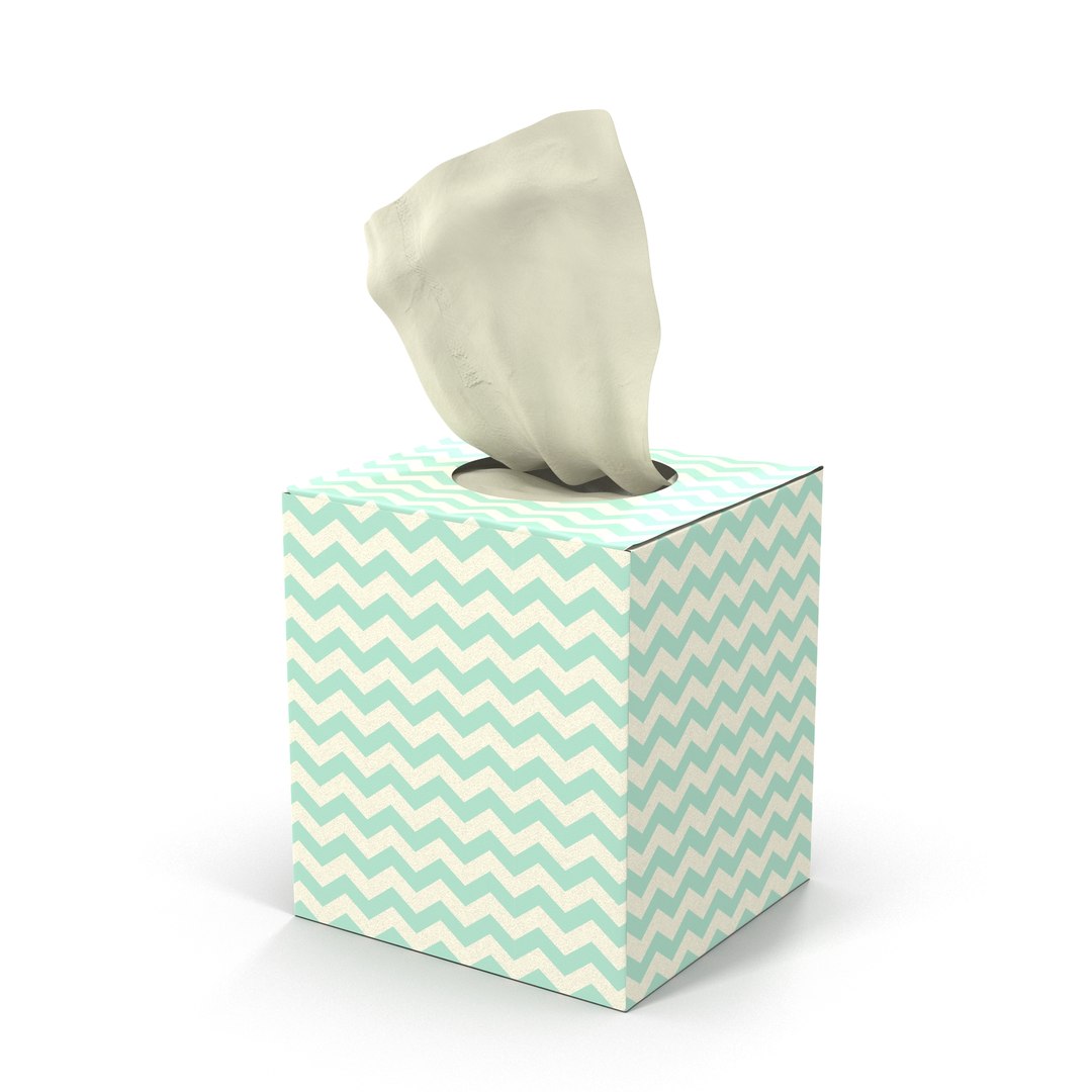 3D Tissue Box Model - TurboSquid 1189361