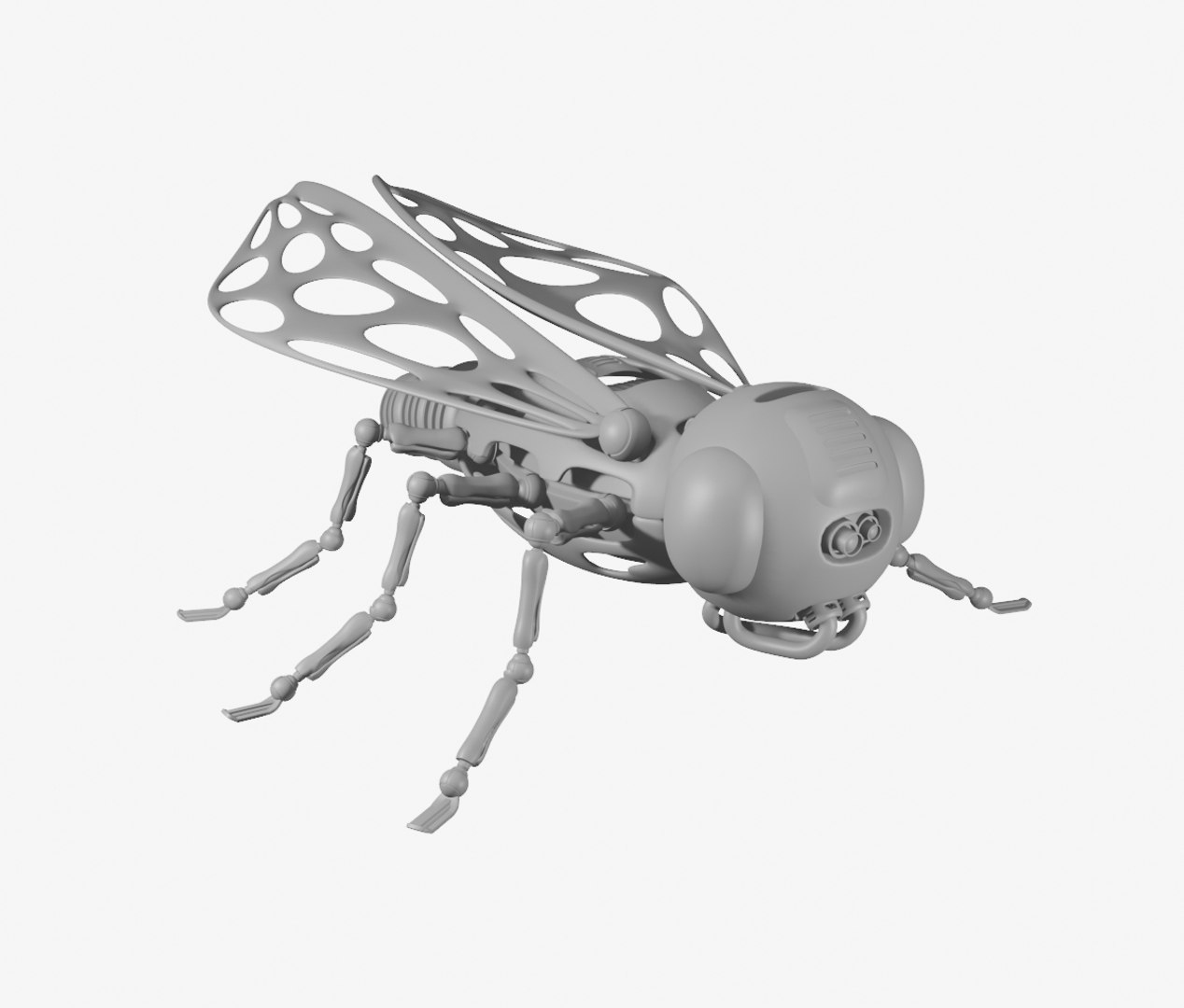 Robot Bug 3D Model - TurboSquid 2247823