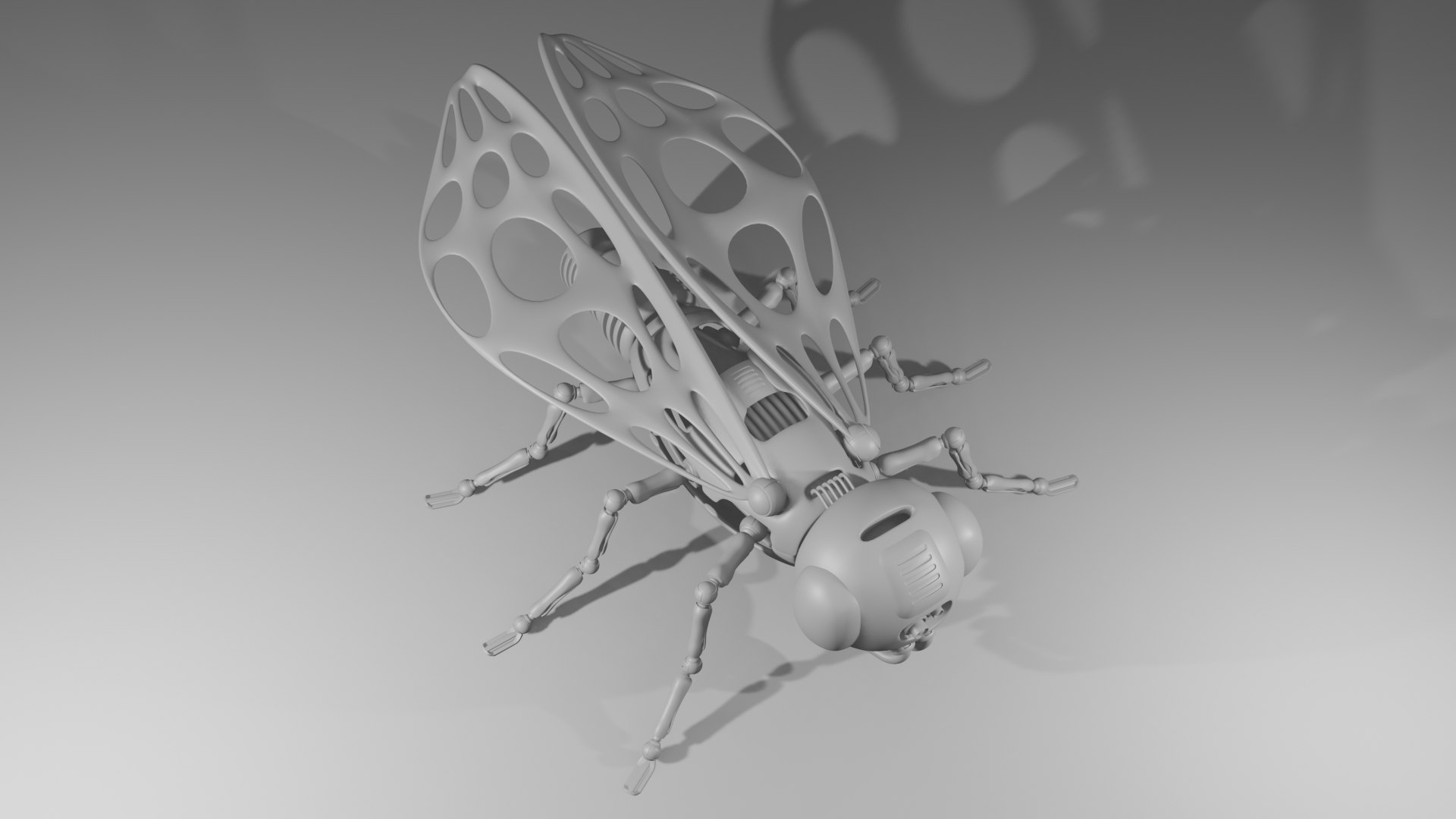 Robot Bug 3D Model - TurboSquid 2247823