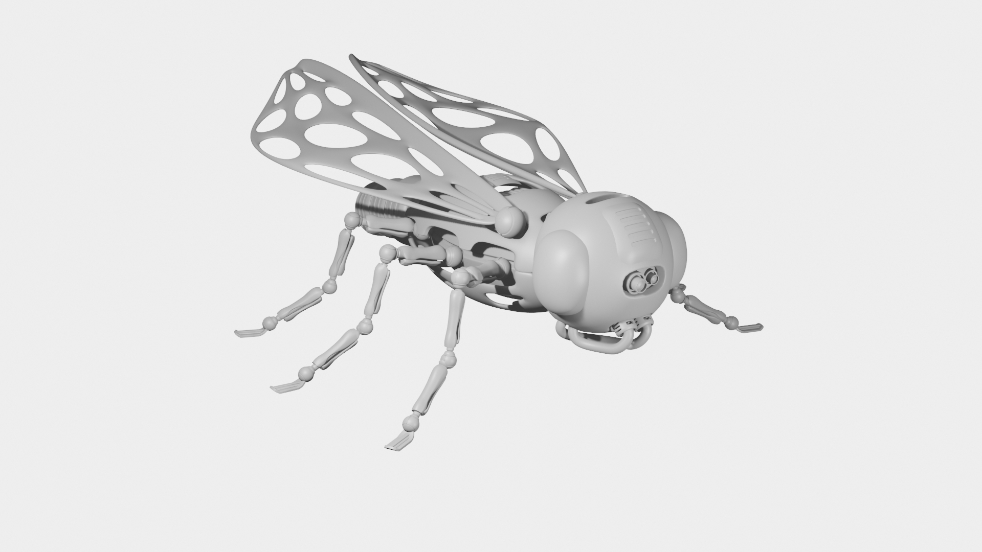 Robot Bug 3d Model Turbosquid 2247823