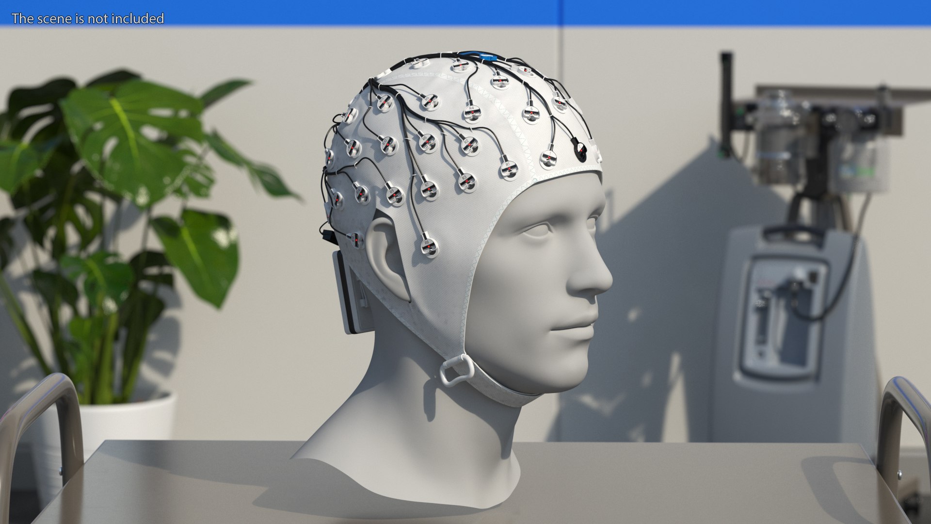 3D Electroencephalography EEG Equipment Collection - TurboSquid 2299286