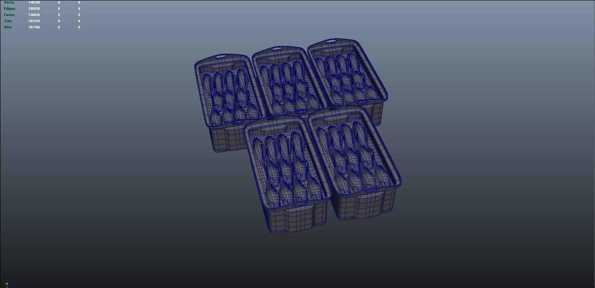 3D Fish Storage Model - TurboSquid 1264088
