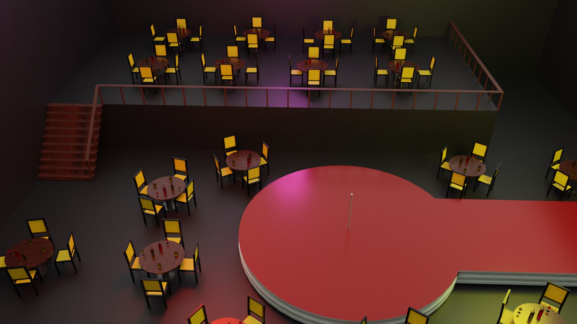 3D Night Club - TurboSquid 1924121
