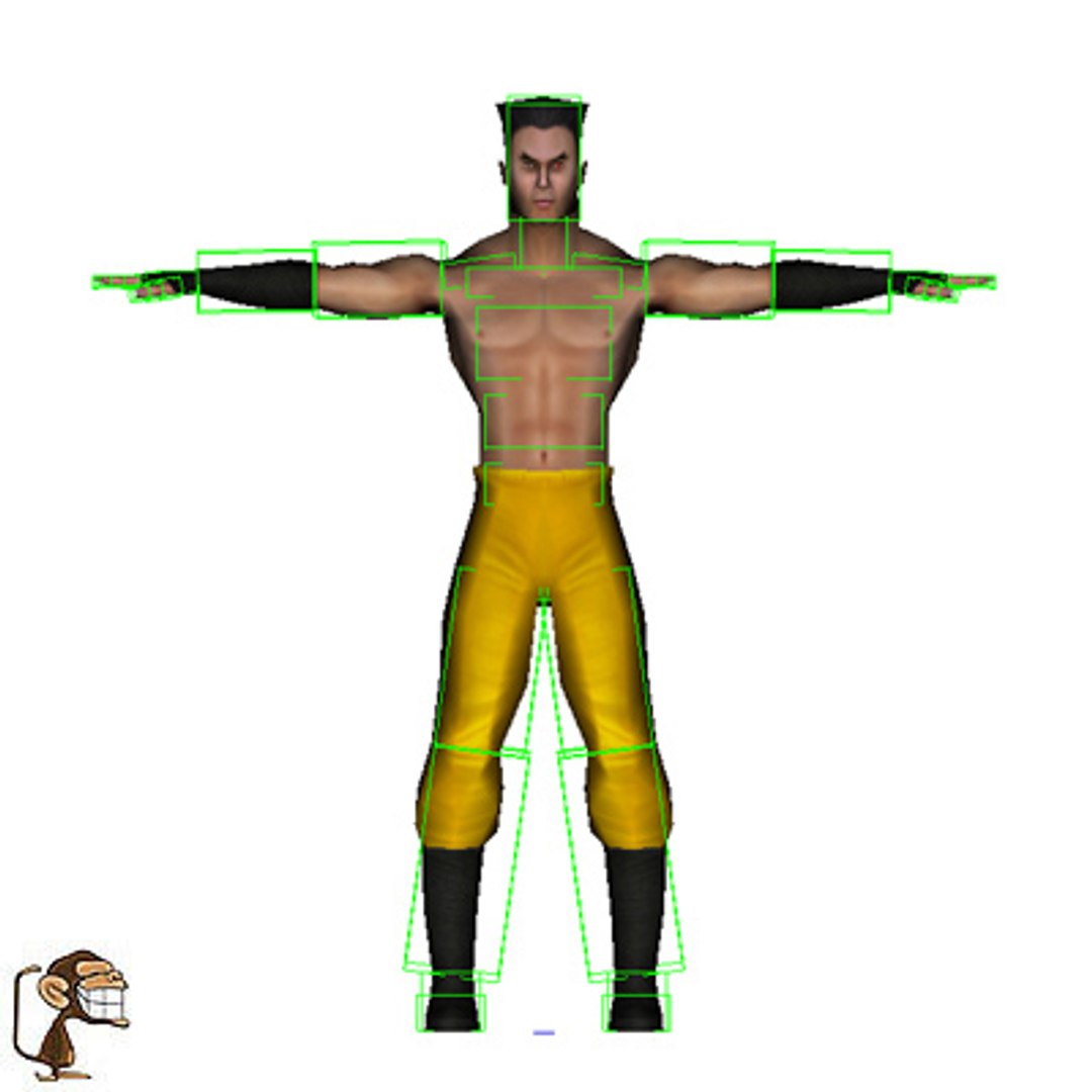 3d Max Ready Street Fighter