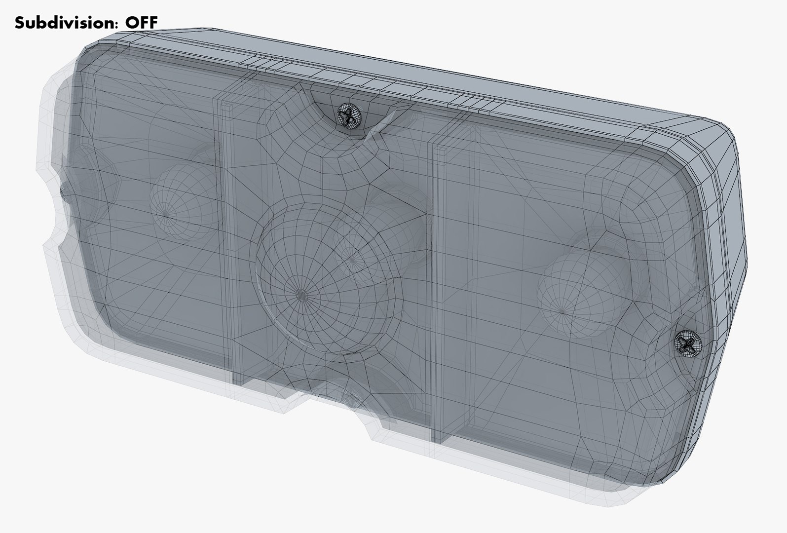 3D Classic Tail Lights V 1 Model - TurboSquid 1846645