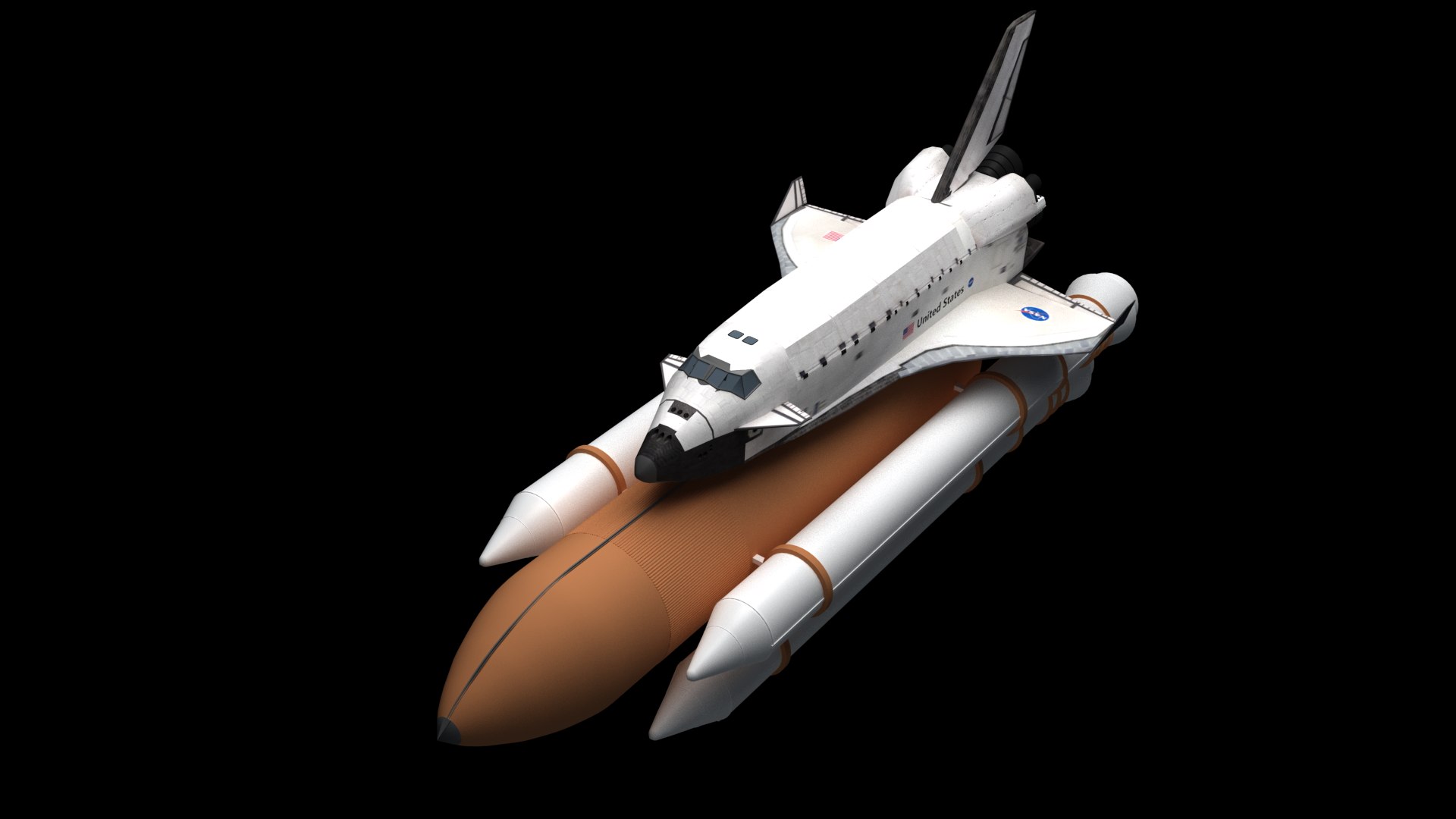 Space Shuttle 3D Model - TurboSquid 1392302