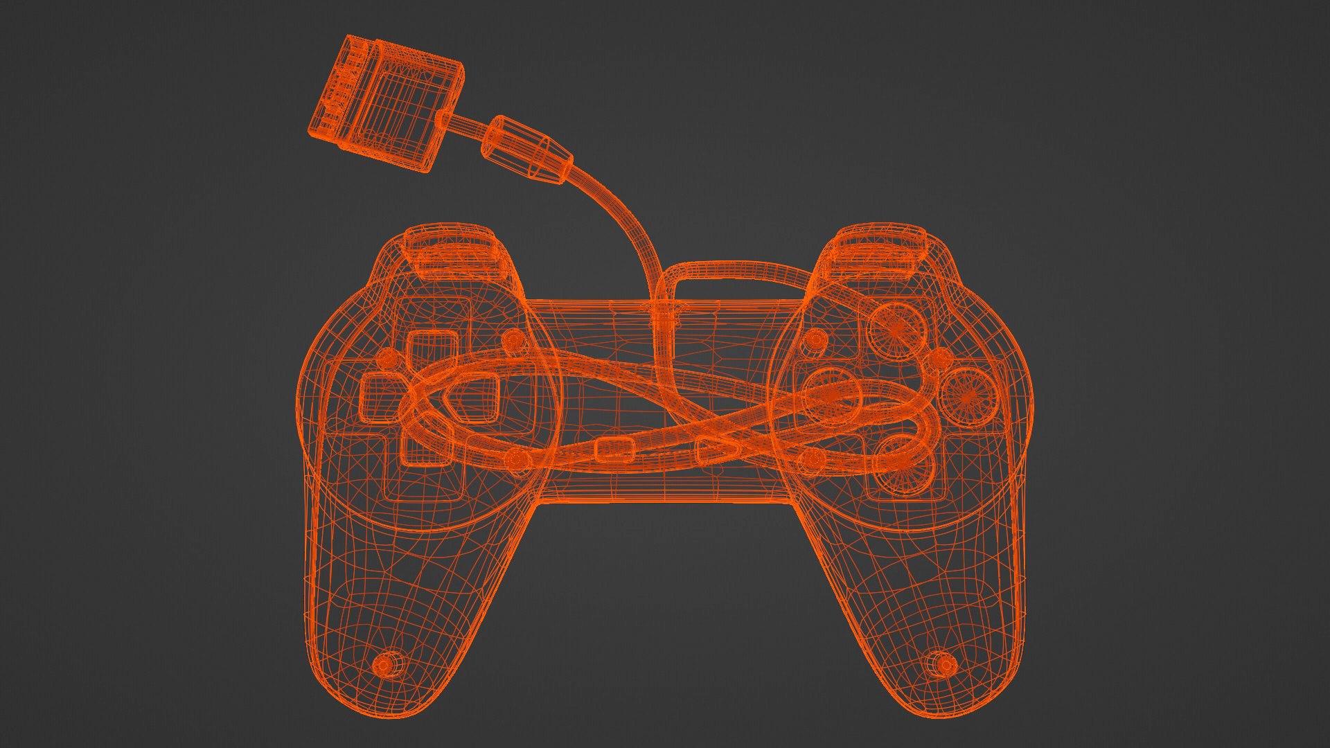 Sony Playstation One Controller 3D Model - TurboSquid 1932428