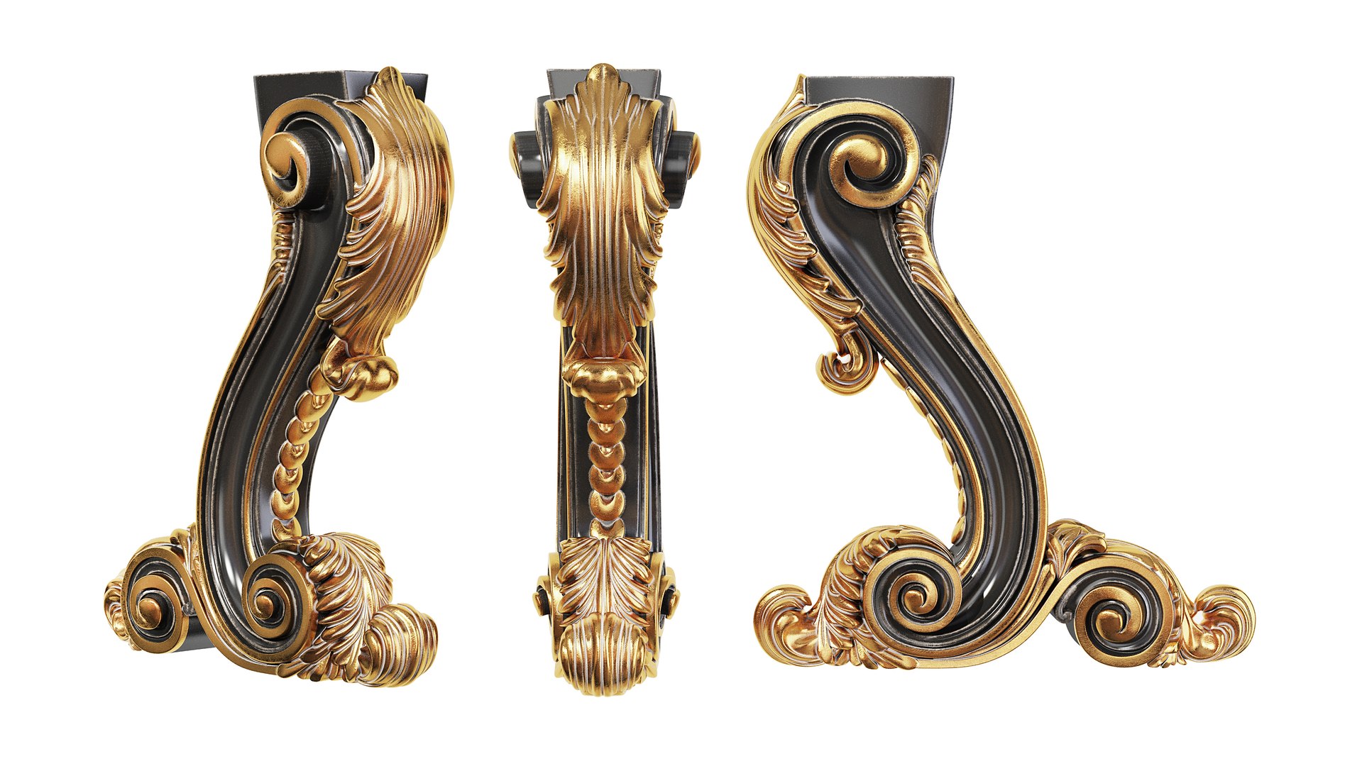 3D Model Classic Leg 060 - TurboSquid 2053991