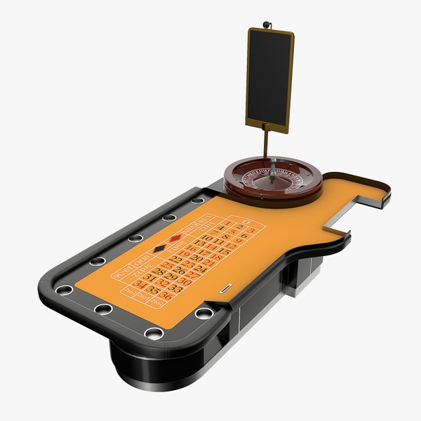 modelo 3d Mesa de ruleta de casino - TurboSquid 2309759