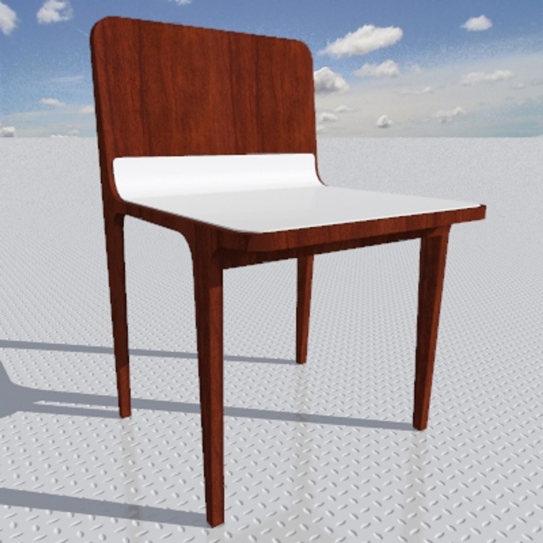 3d Chair Designed Interior
