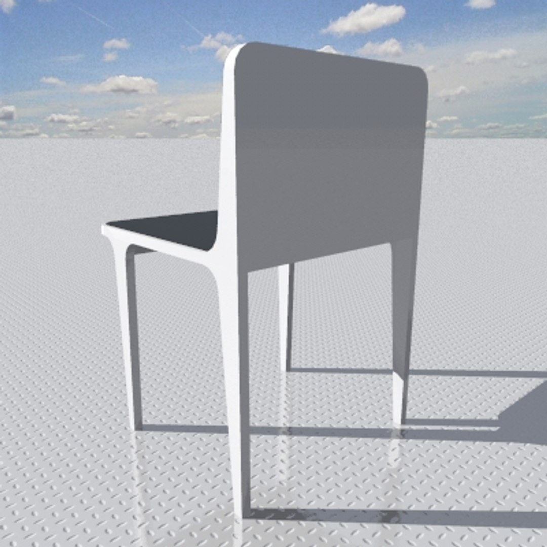3d Chair Designed Interior