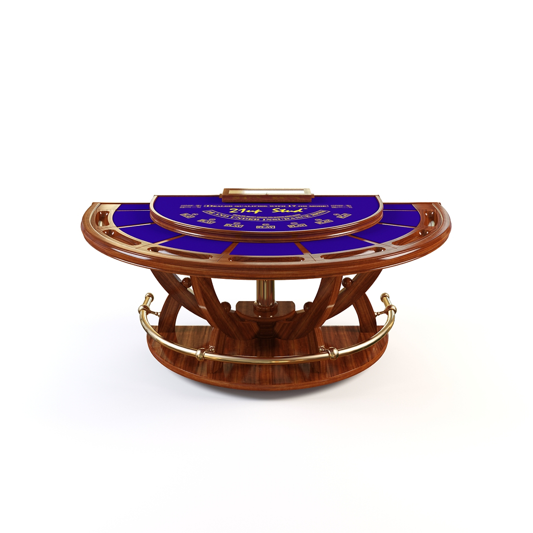 3d casino table model