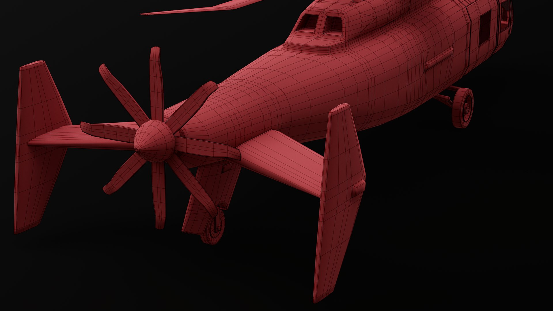 Sikorsky-Boeing SB-1 Defiant Helicopter 3D - TurboSquid 1800921