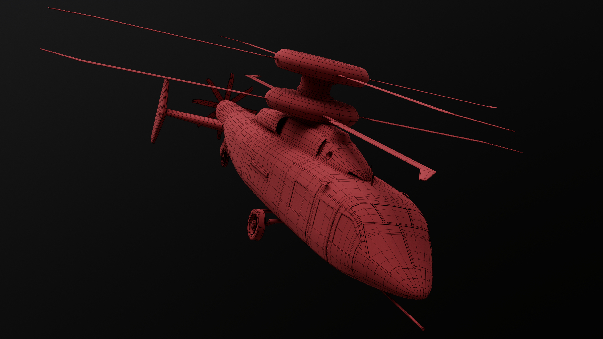 Sikorsky-Boeing SB-1 Defiant Helicopter 3D - TurboSquid 1800921