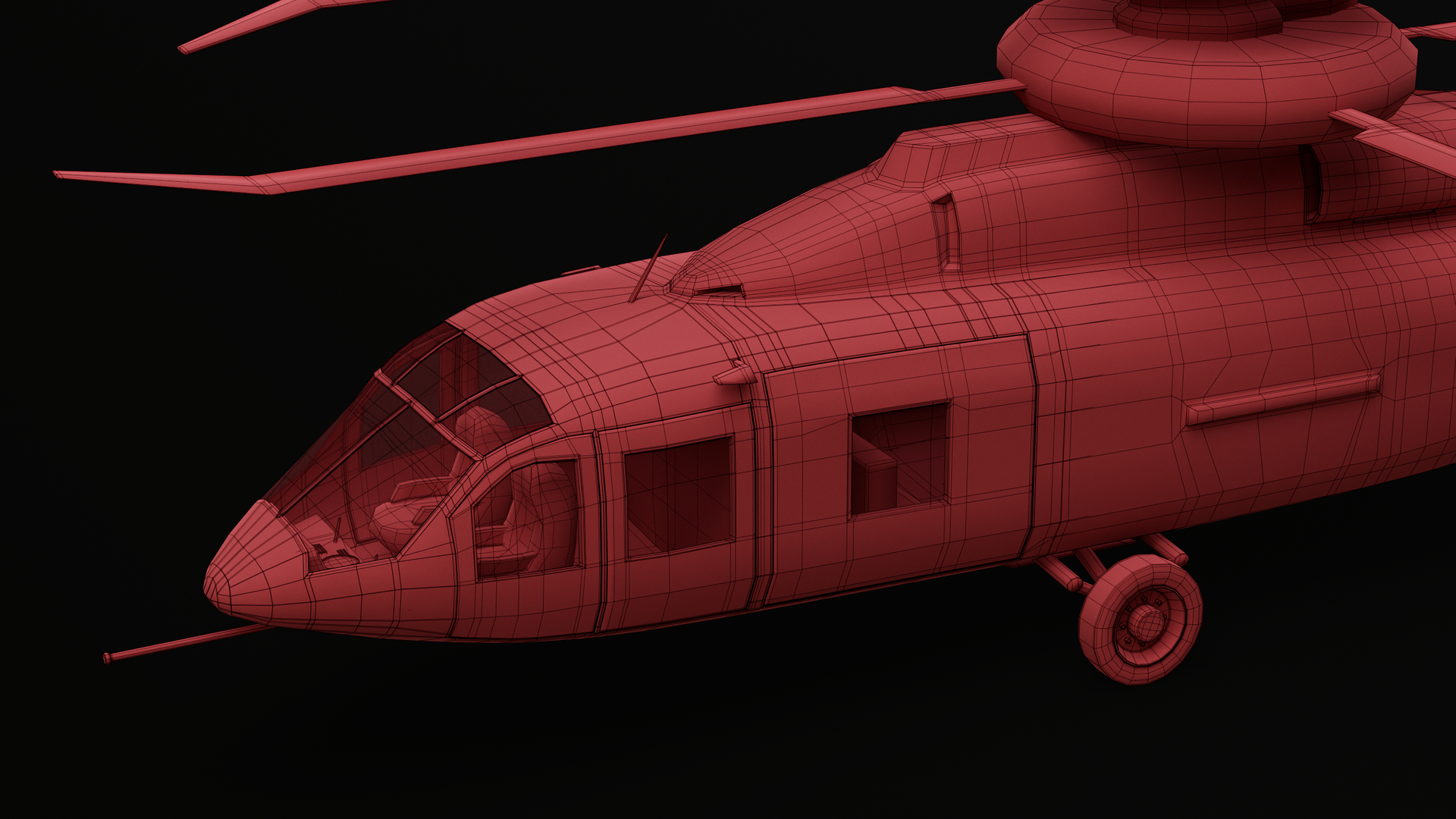 Sikorsky-Boeing SB-1 Defiant Helicopter 3D - TurboSquid 1800921