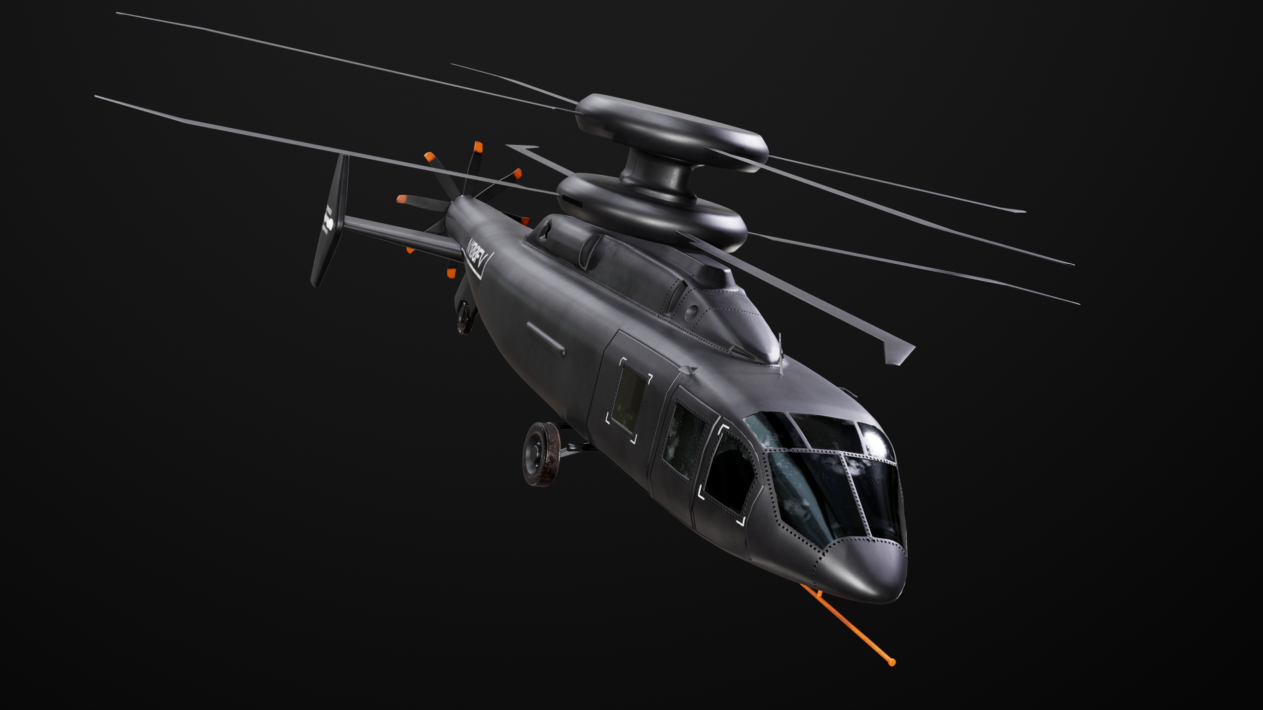 Sikorsky-Boeing SB-1 Defiant Helicopter 3D - TurboSquid 1800921