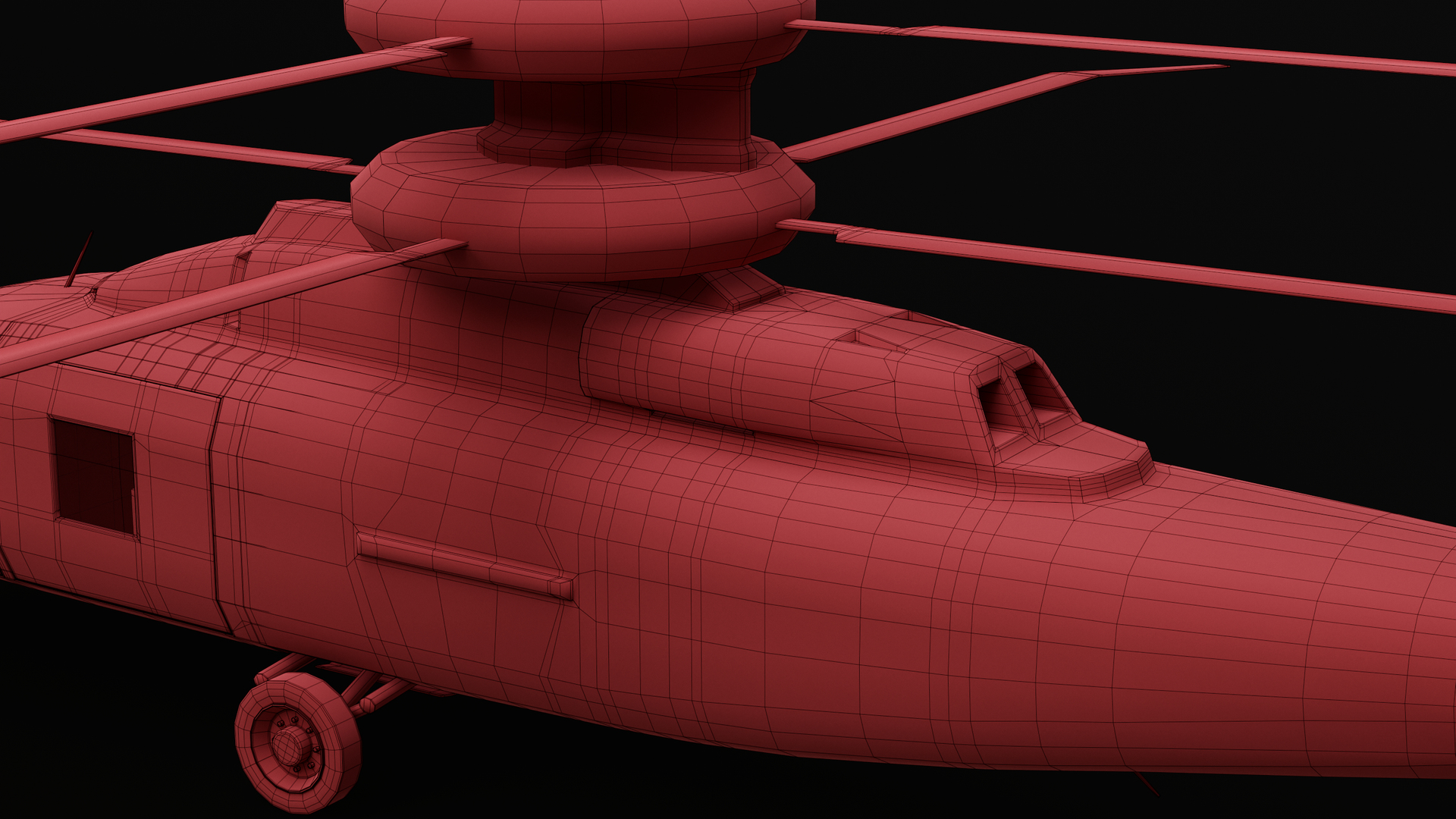 Sikorsky-Boeing SB-1 Defiant Helicopter 3D - TurboSquid 1800921