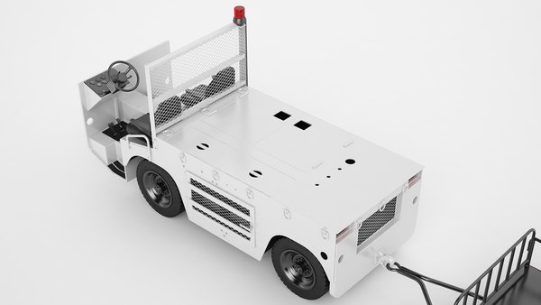 3D Military Aircraft Tugs 08 model - TurboSquid 1744476